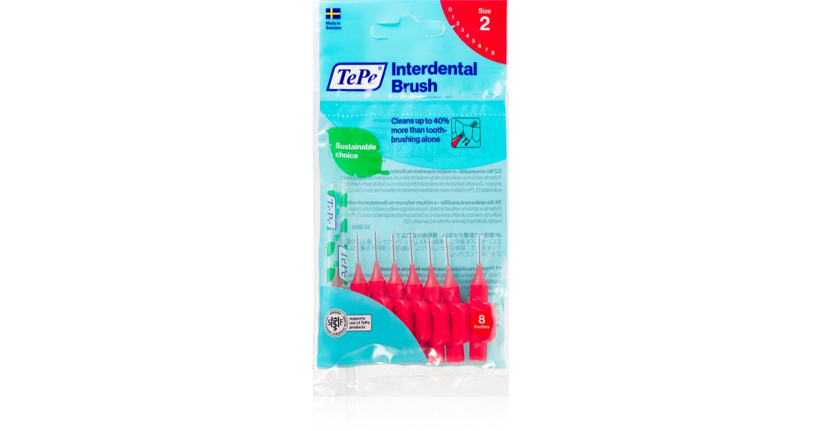 TePe Angle Size 2 brossettes interdentaires | notino.fr