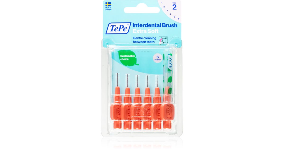 TePe Interdental Brush Extra Soft medzobne ščetke | notino.si