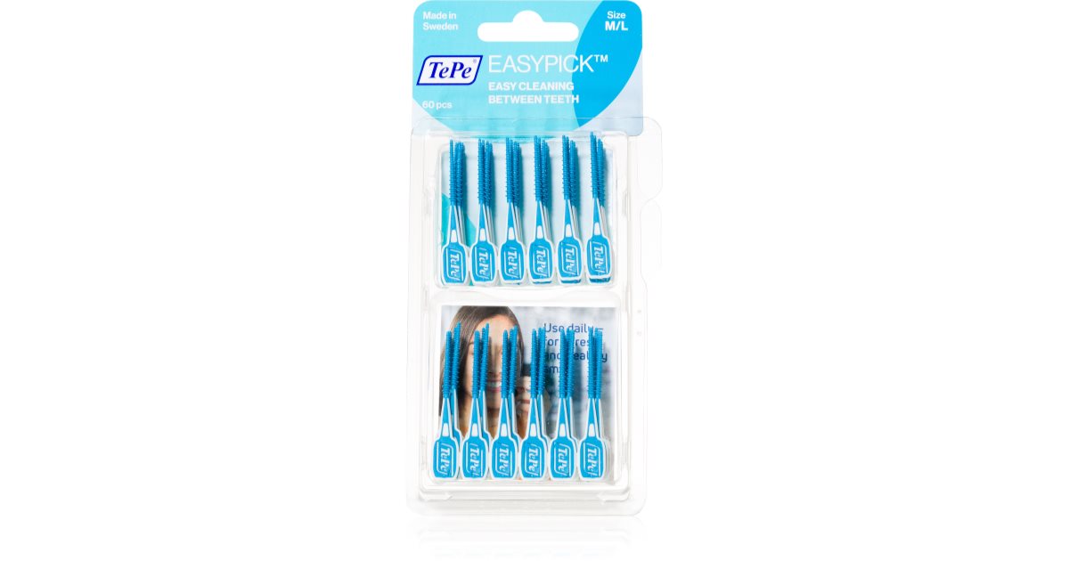 TePe EasyPick M/L interdental toothpicks | notino.co.uk