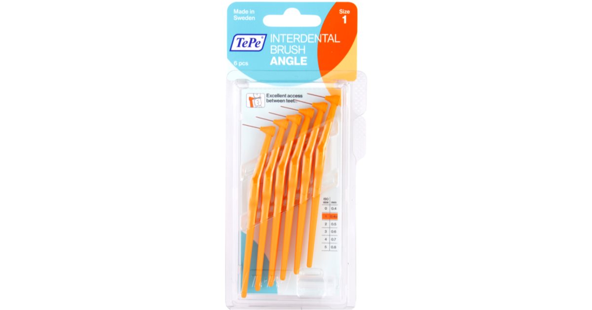 TePe Angle Size 1 interdental brushes | notino.co.uk
