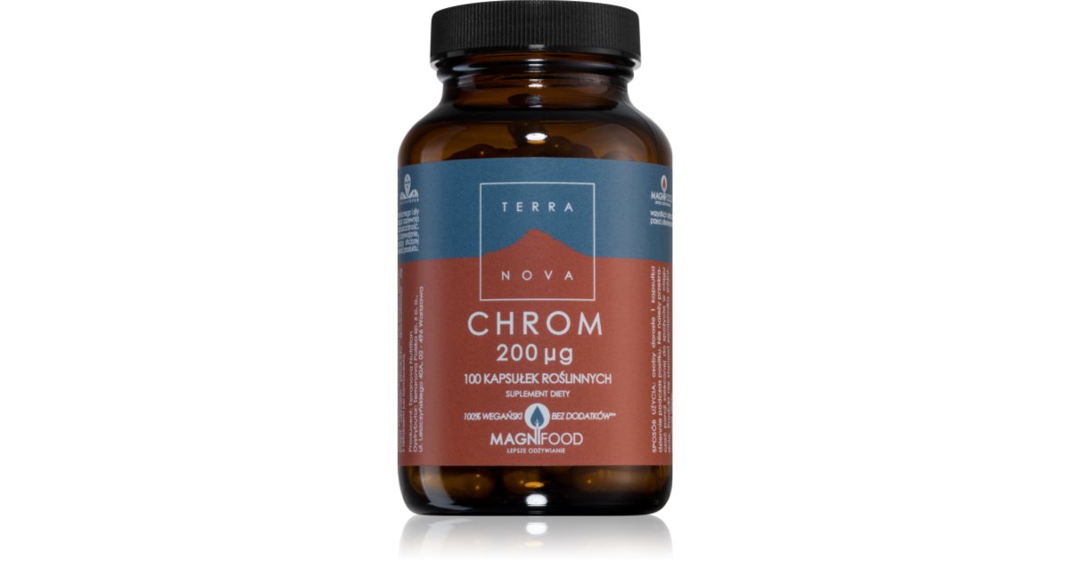 Terranova Health Chrom 200 μg kapsułki do utrzymania prawidłowego ...