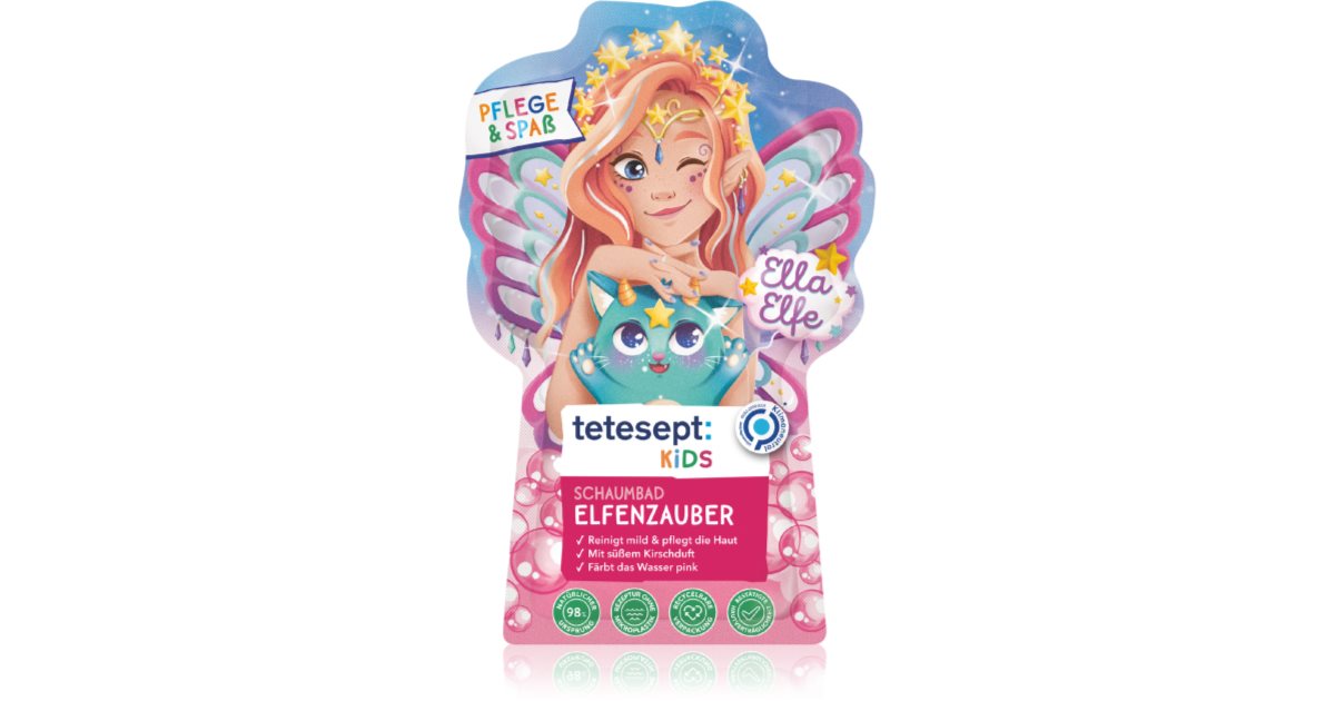 Tetesept Bubble Bath Elf Magic bain moussant aux couleurs changeantes ...