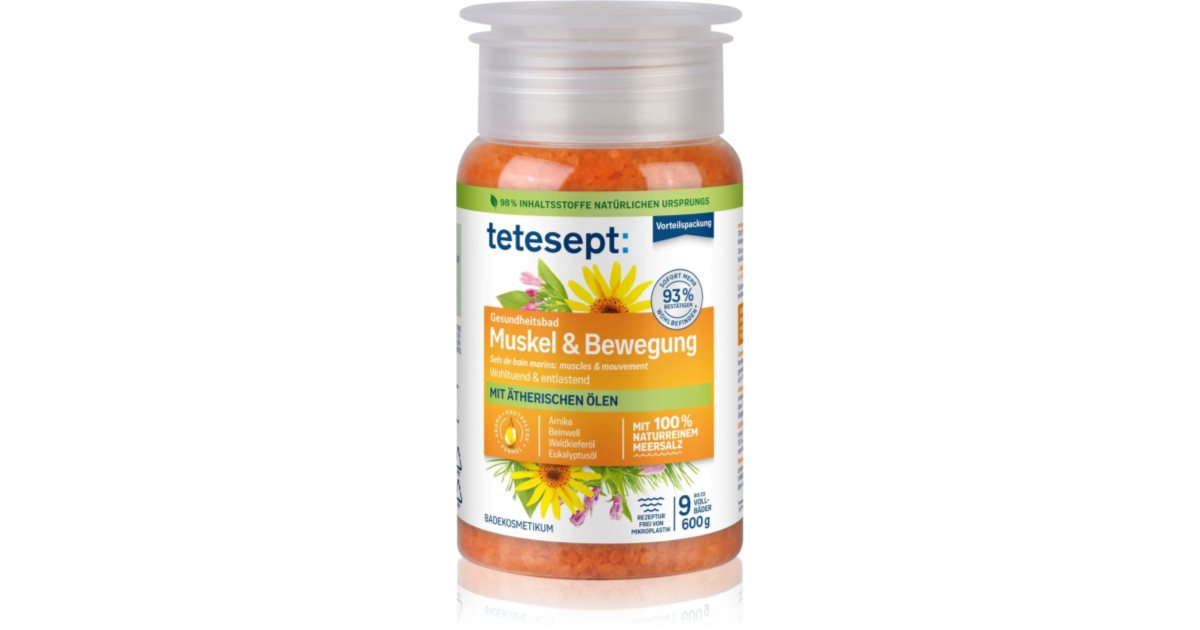 Tetesept Sea Bath Salt Muscles And Movement vonios druska | notino.lt