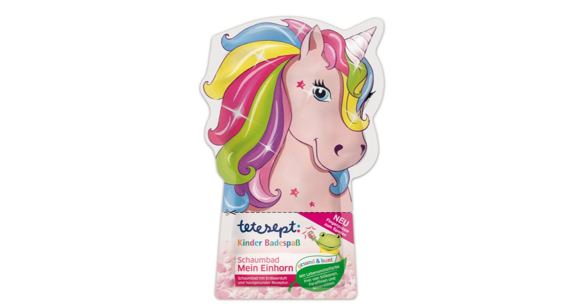 Tetesept Bath Unicorn Badeschaum für Kinder | notino.at