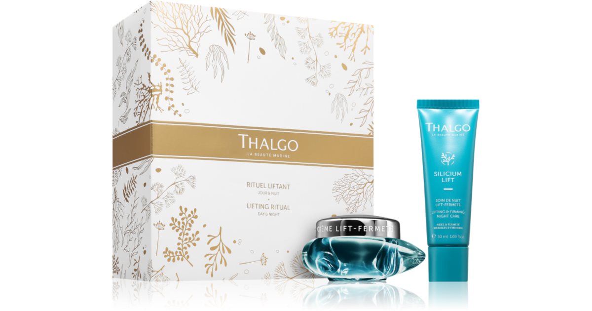 Thalgo Silicium Day & Night Lifting Ritual coffret cadeau effet lifting ...