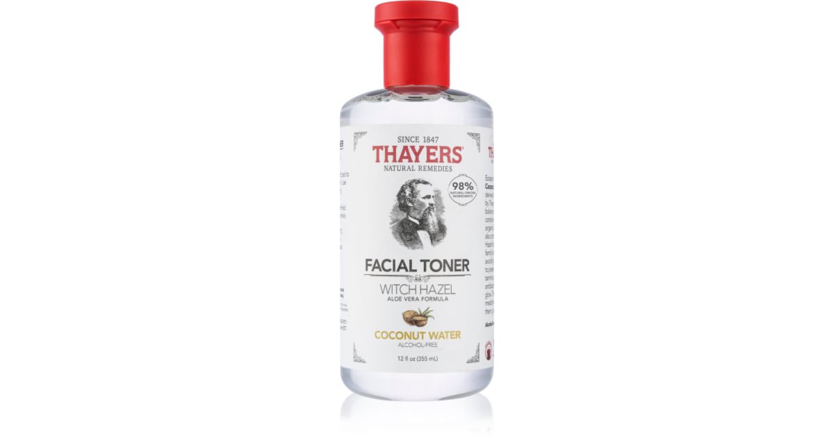 Thayers Coconut Facial Toner tónico facial calmante sin alcohol | notino.es