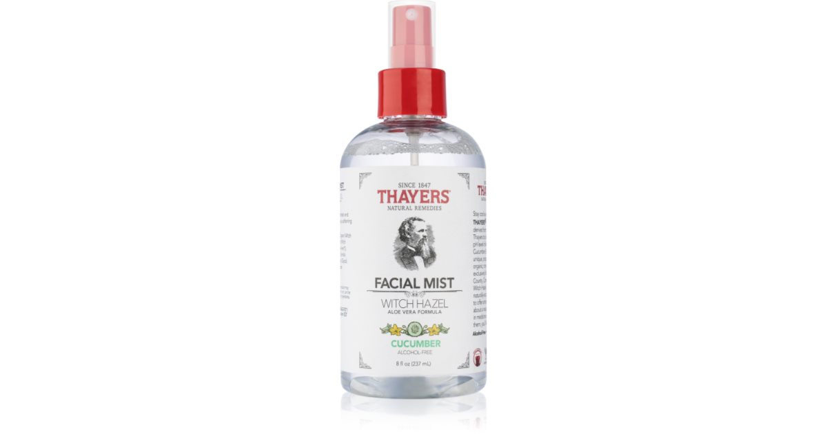 Thayers Cucumber Facial Mist Toner Spray Tonificante Per Il Viso Senza
