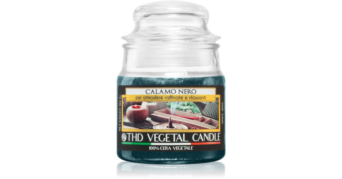 THD Italian Luxury Calamo Nero scented candle | notino.co.uk