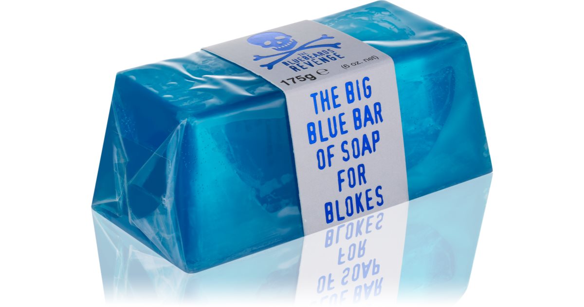The Bluebeards Revenge Big Blue Bar of Soap for Blokes jabón sólido ...