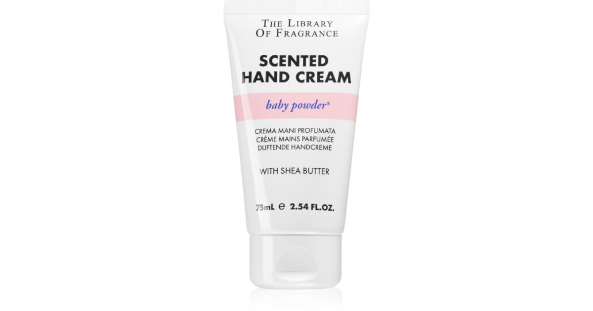 The Library of Fragrance Baby Powder Hand Cream unisex | notino.ie
