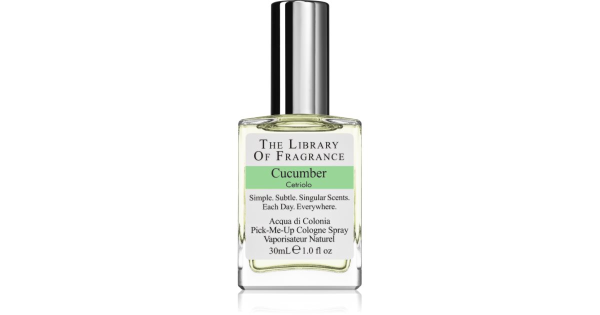 The Library of Fragrance Cucumber Eau de Cologne unisex | notino.ie