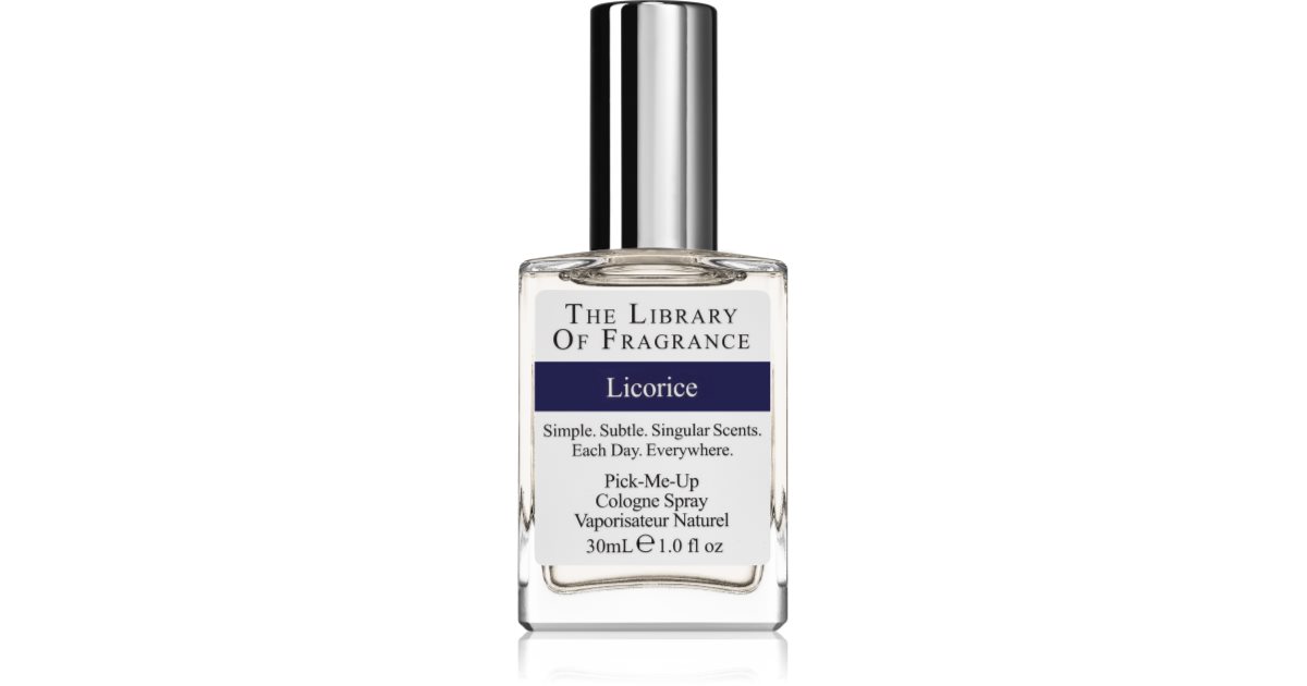 The Library of Fragrance Licorice eau de cologne unisex | notino.co.uk