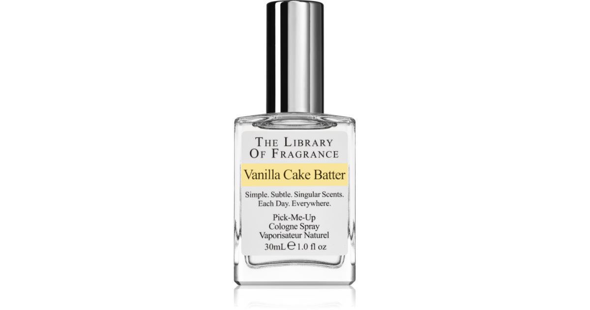 The Library of Fragrance Vanilla Cake Batter Eau de Cologne unisex ...