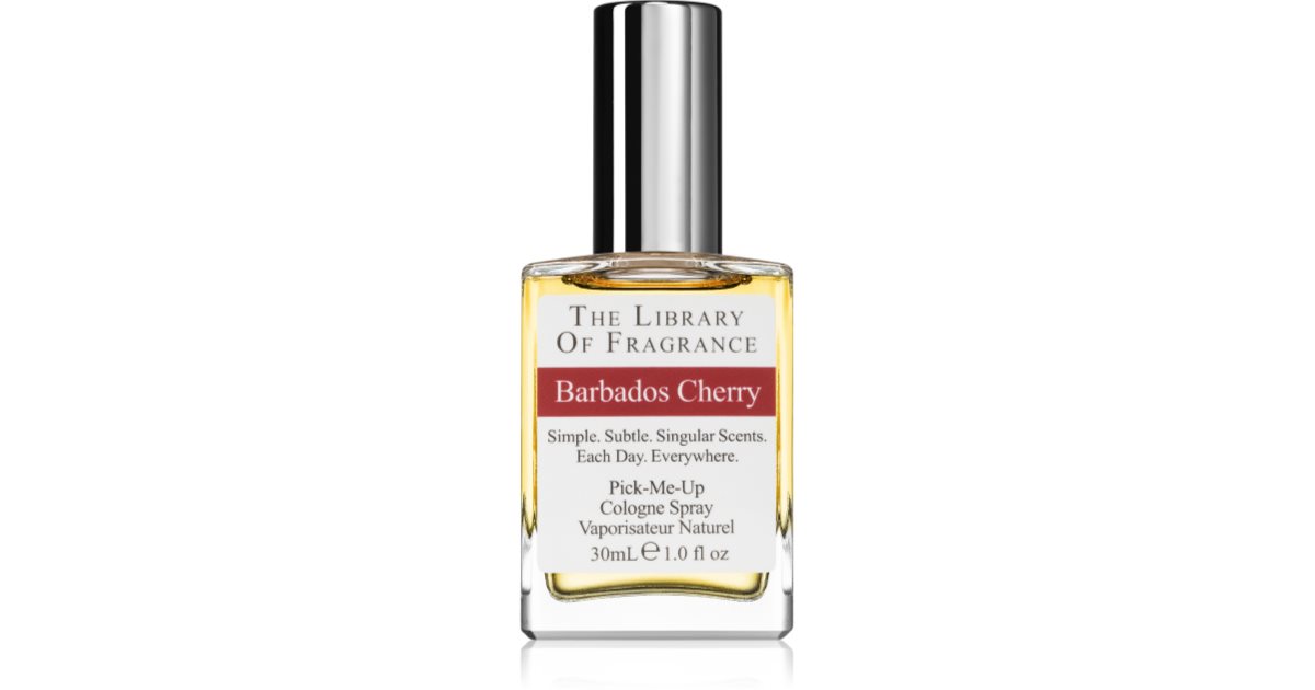 The Library of Fragrance Barbados Cherry eau de cologne for women ...