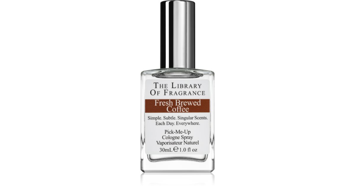 The Library of Fragrance Fresh Brewed Coffee eau de cologne Unisex ...