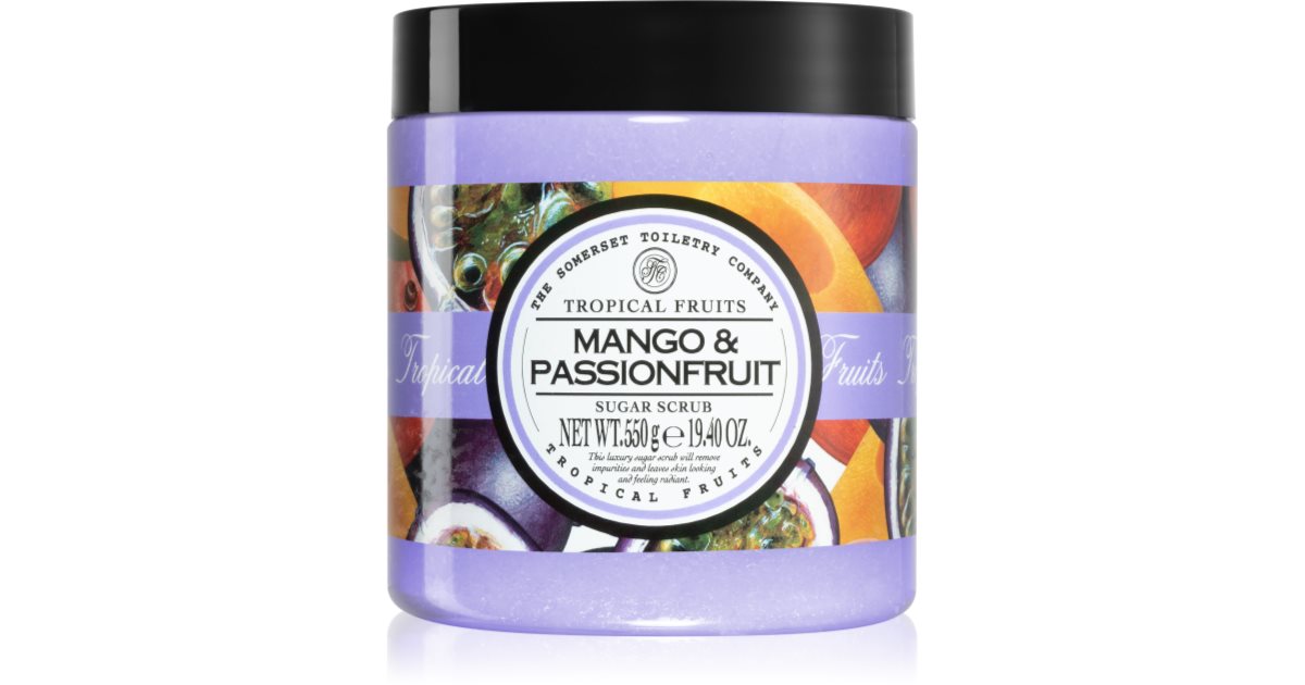 The Somerset Toiletry Co Tropical Fruits Sugar Scrubs Notino Gr