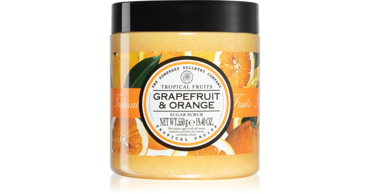 The Somerset Toiletry Co Tropical Fruits Sugar Scrubs Sugar Scrub For