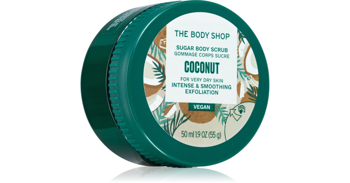 The Body Shop Coconut Body Scrub Vegan пілінг для тіла з кокосoм ...