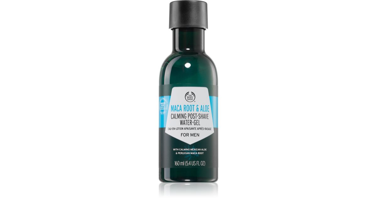 The Body Shop Maca Root & Aloe Calming Post-Shave Water Gel gel après ...