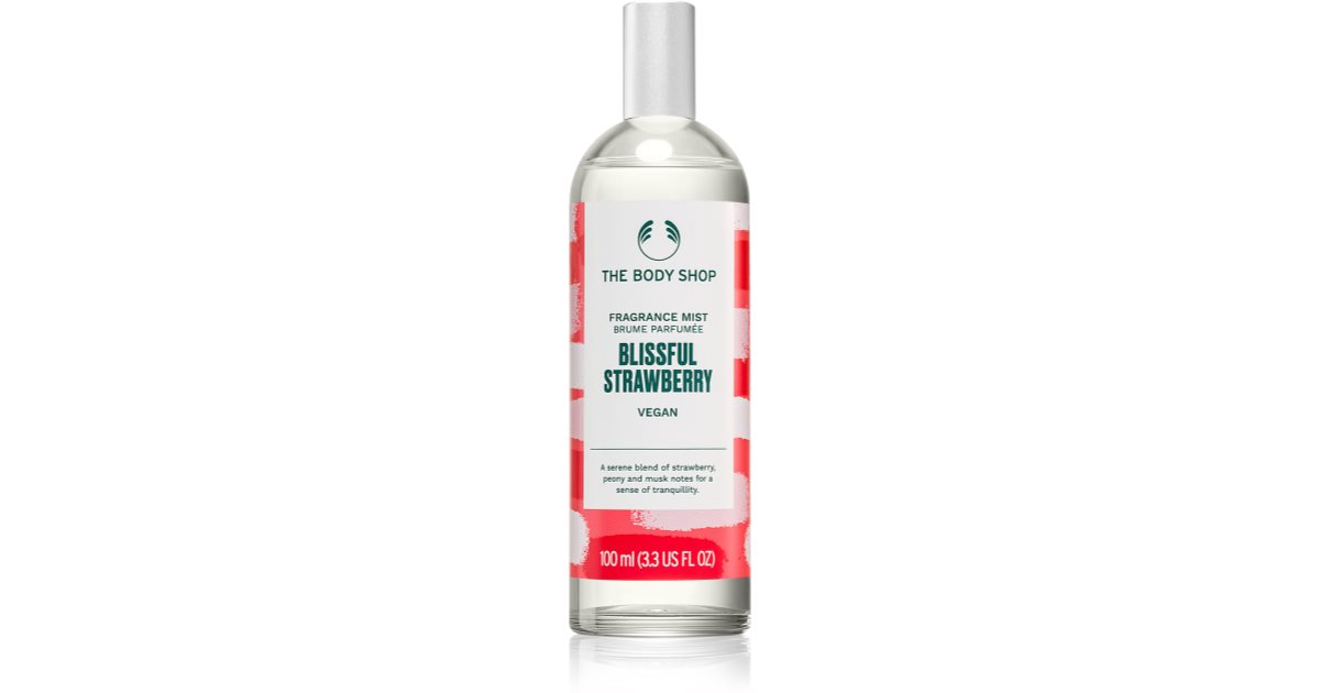 The Body Shop Strawberry Body Mist spray do ciała dla kobiet | notino.pl