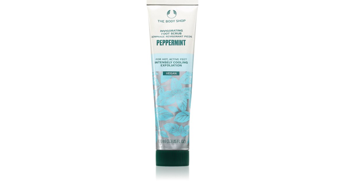 The Body Shop Peppermint Foot Scrub Peeling with peppermint | notino.ie