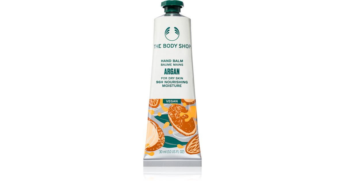 The Body Shop Argan Hand Balm Moisturising Hand and Nail Cream | notino.ie