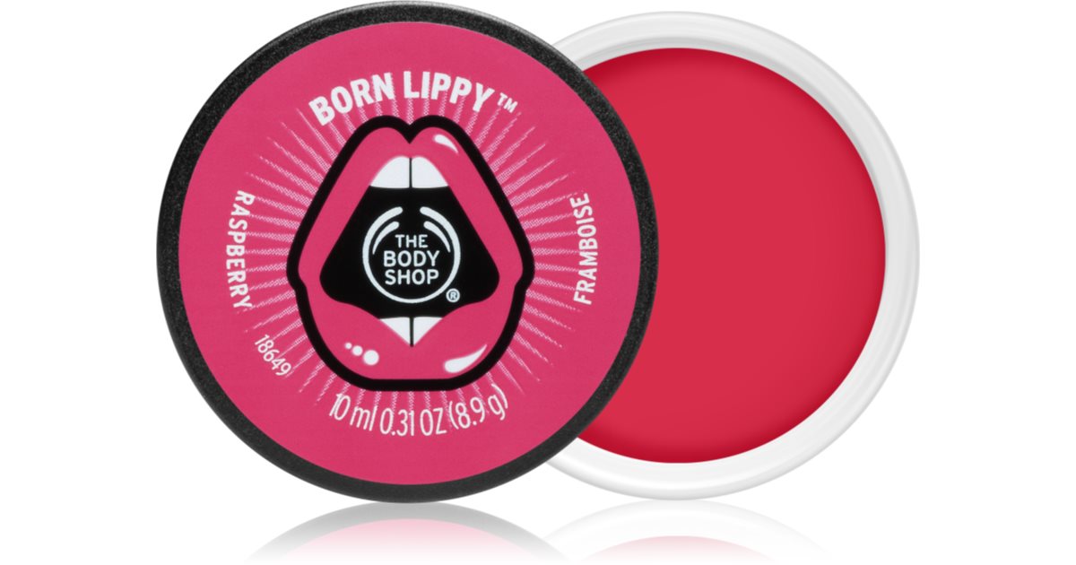 The Body Shop Born Lippy Raspberry Lip Balm | notino.co.uk