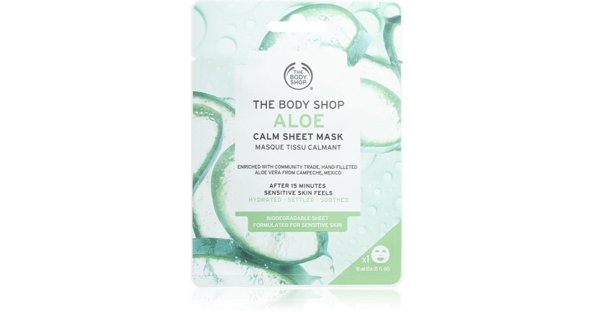 The Body Shop Aloe sheet mask | notino.co.uk