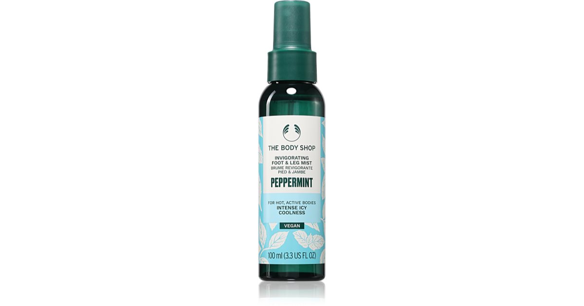 The Body Shop Peppermint Foot Spray Fußspray mit kühlender Wirkung ...