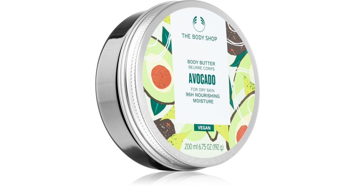 The Body Shop Body Butter Avocado Body Lotion for dry skin | notino.ie