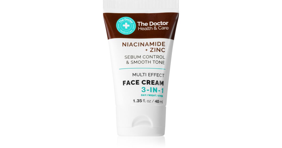 The Doctor Niacinamide + Zinc Sebum Control & Smooth Tone crema viso ...