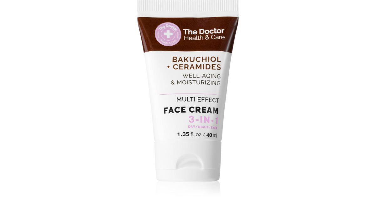 The Doctor Bakuchiol + Ceramides Well Aging & Moisturizing moisturising face cream 3-in-1 ...