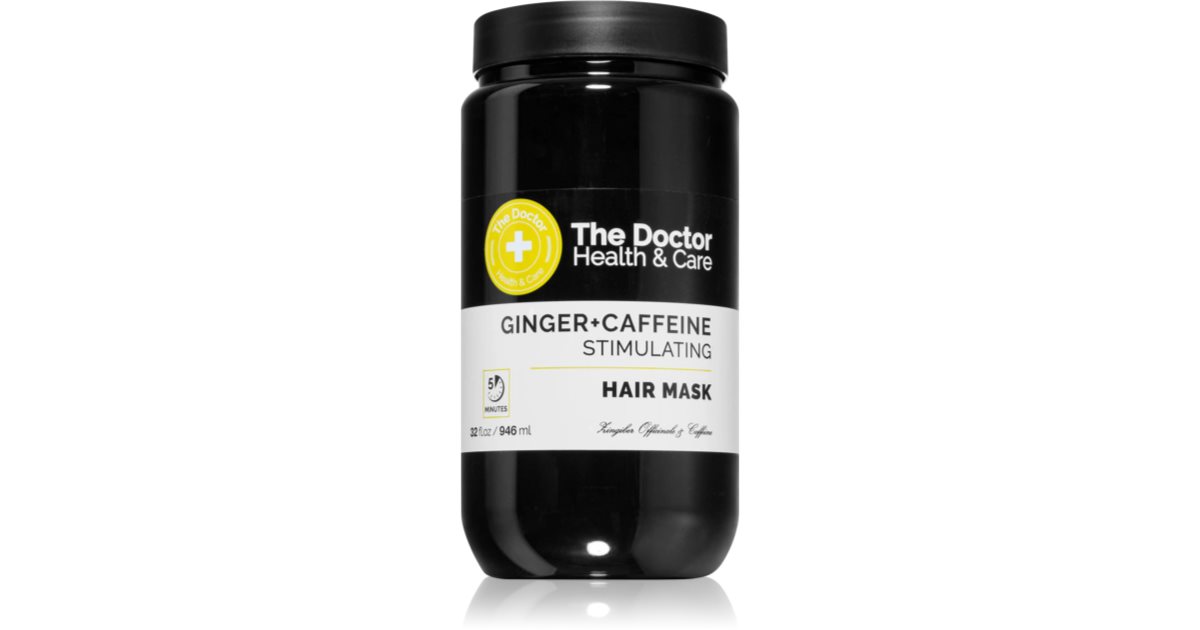 The Doctor Ginger + Caffeine Stimulating stärkende Maske für die Haare ...