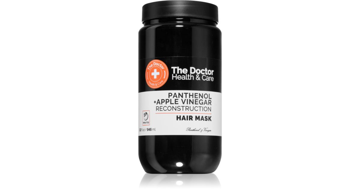 The Doctor Panthenol + Apple Vinegar Reconstruction Hair Mask intense ...