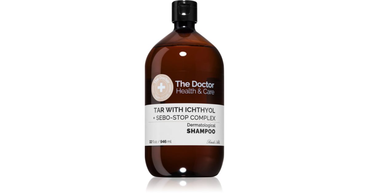 The Doctor Tar with Ichthyol + Sebo-Stop Complex champú para la ...