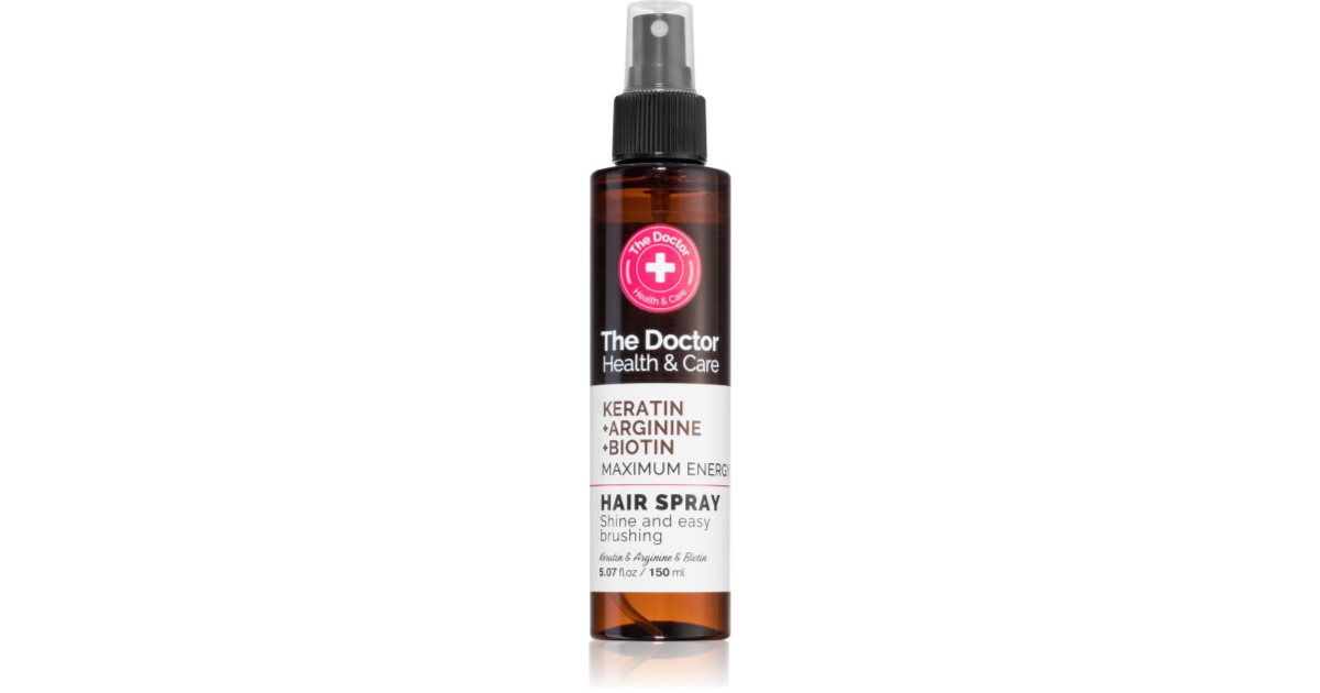 The Doctor Keratin + Arginine + Biotin Maximum Energy nourishing leave ...