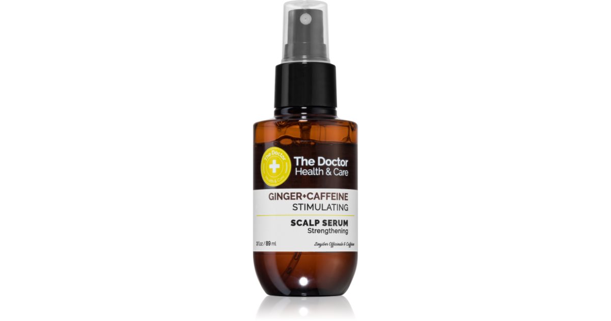 The Doctor Ginger + Caffeine Stimulating stimulierendes Serum für schwaches Haar mit Neigung zum ...