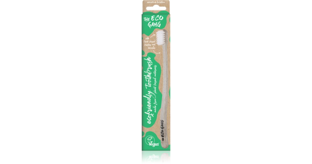 The Eco Gang Bamboo Toothbrush sensitive toothbrush | notino.co.uk