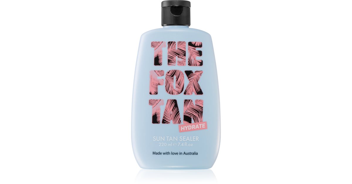 The Fox Tan Hydration Sun Tan Sealer crema de hidratación profunda para ...