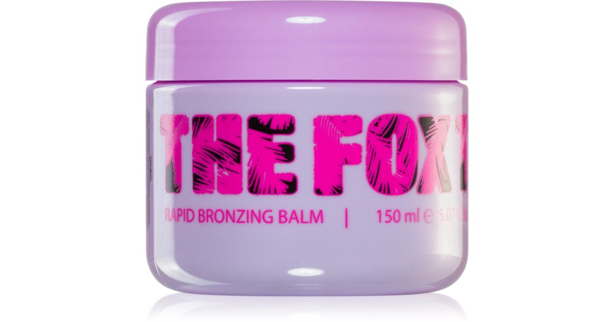 The Fox Tan Rapid Bronzing tanning activator with cocoa butter | notino ...