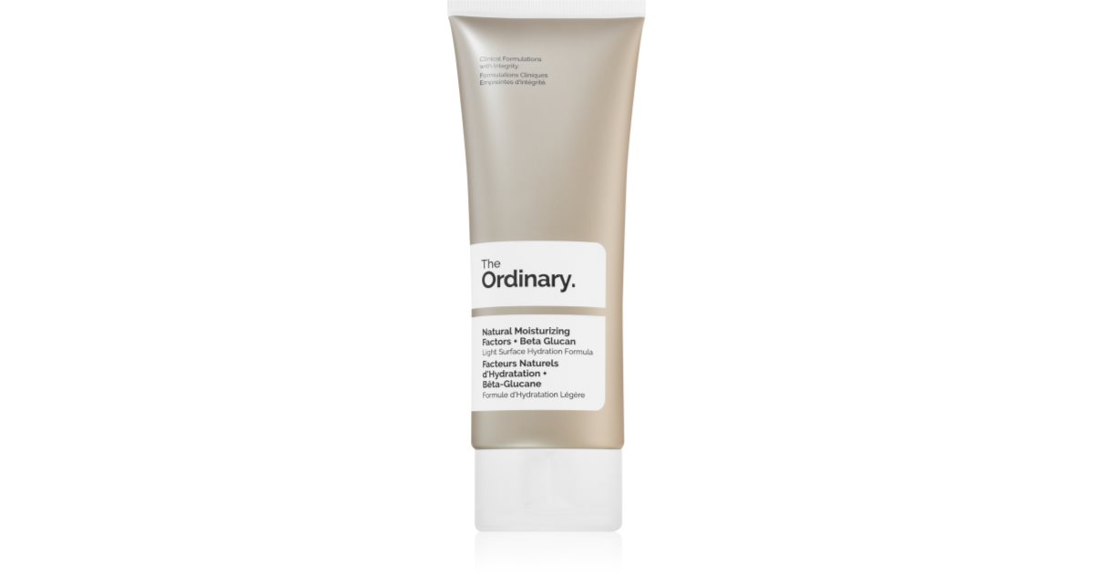 The Ordinary Natural Moisturizing Factors + Beta Glucan hydro-gel cream ...