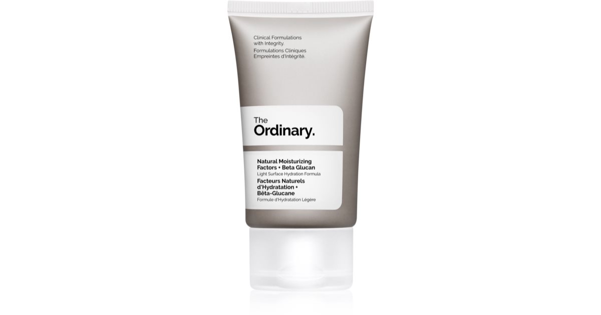 The Ordinary Natural Moisturizing Factors + Beta Glucan hydro-gel cream ...