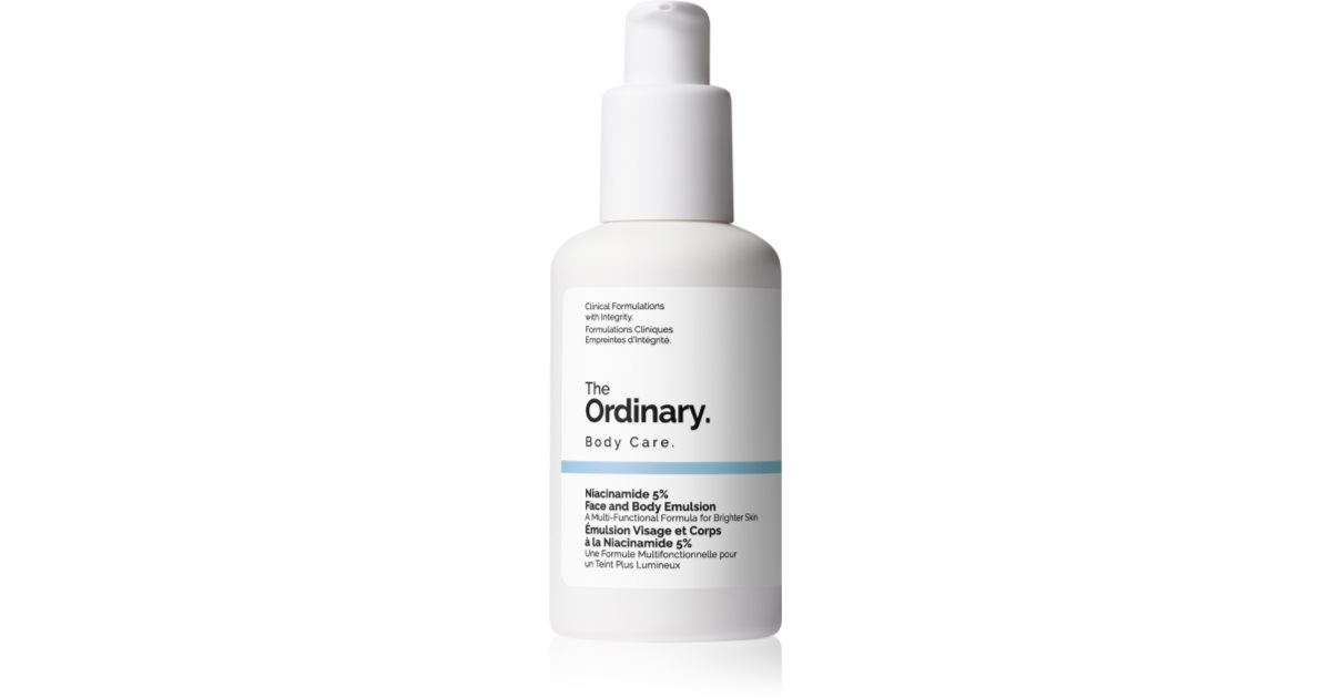 The Ordinary Niacinamide 5% Face & Body Emulsion émulsion légère ...
