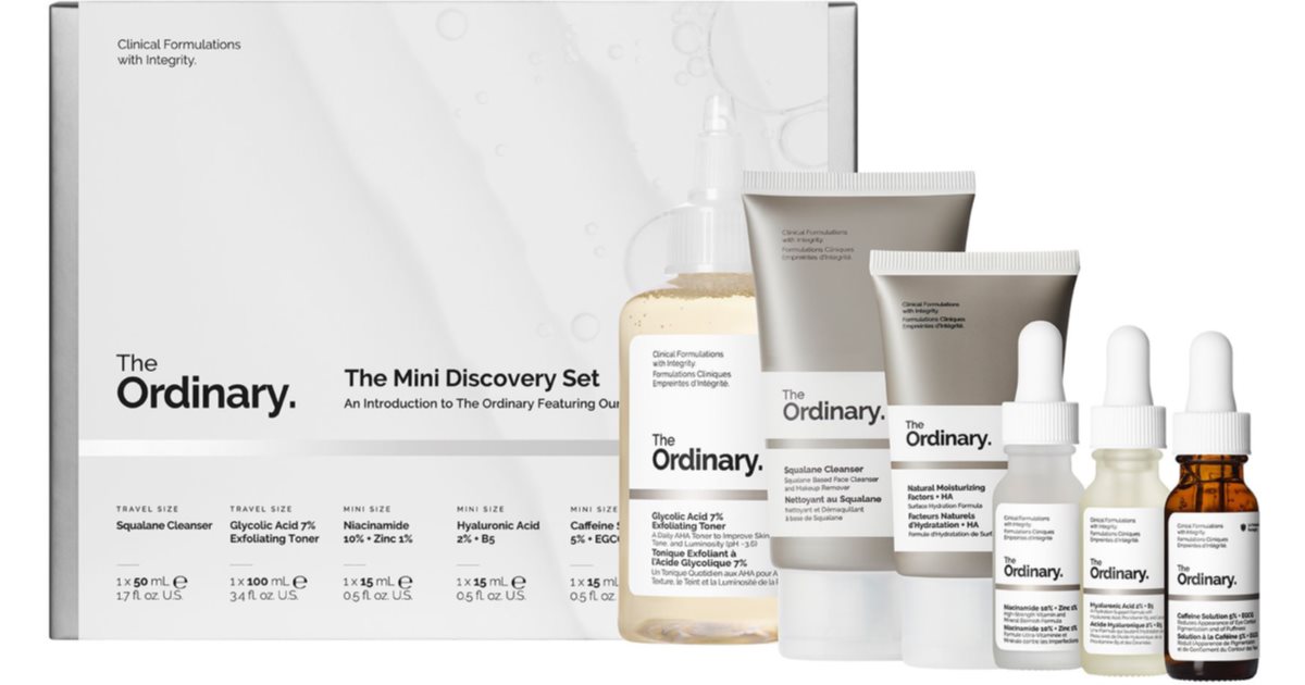 The Ordinary The Mini Discovery Set Kinkekomplekt naistele | notino.ee