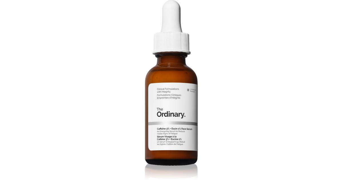 The Ordinary Caffeine 3% + Escin 1% Face Serum energizáló szérum ...