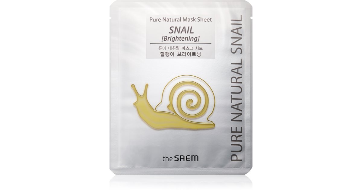 The Saem Pure Natural Snail | Livrare rapida! | Notino.ro