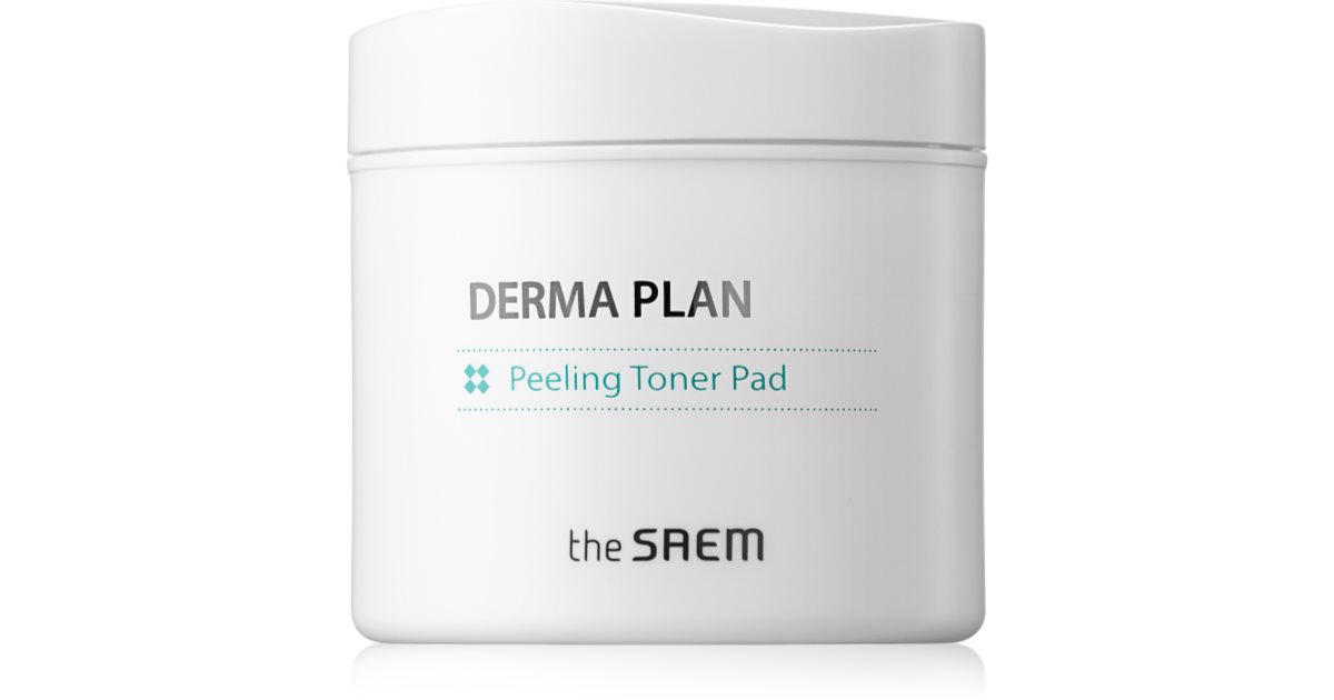 The Saem Derma Plan exfoliating cotton pads for sensitive skin | notino ...