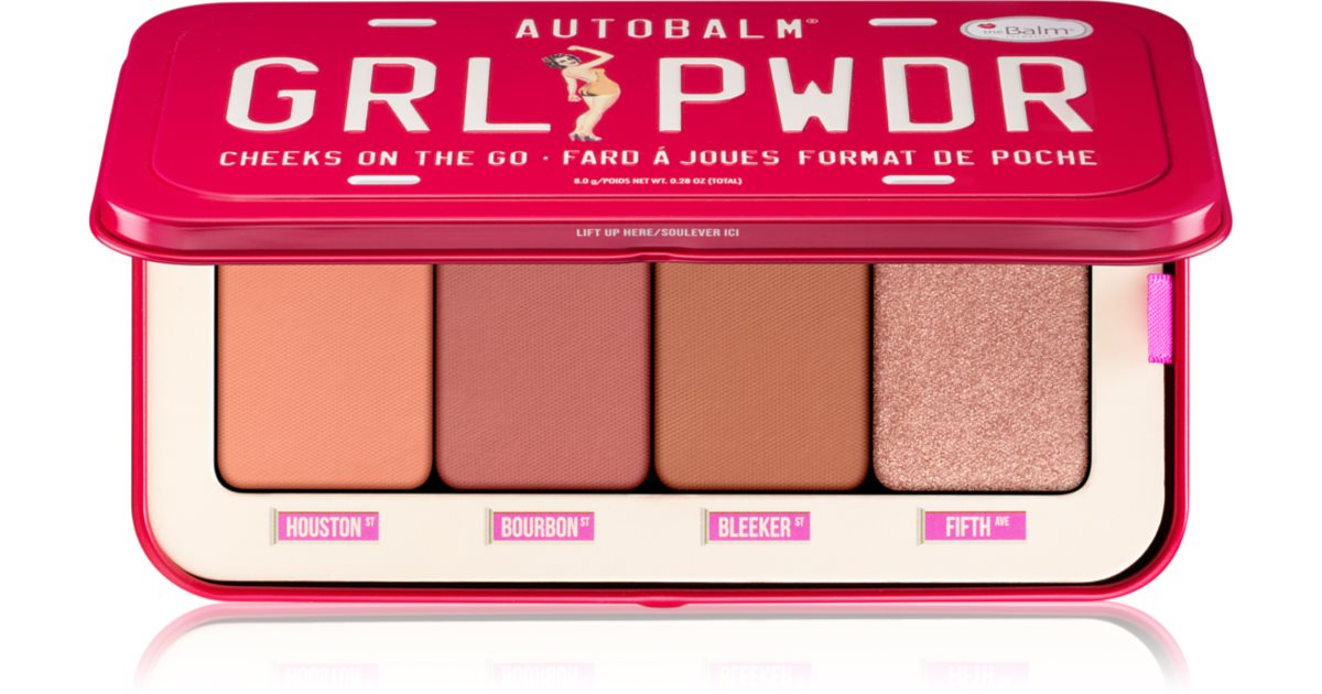 theBalm Autobalm Grl Pwdr palette de blush avec highlighter | notino.fr