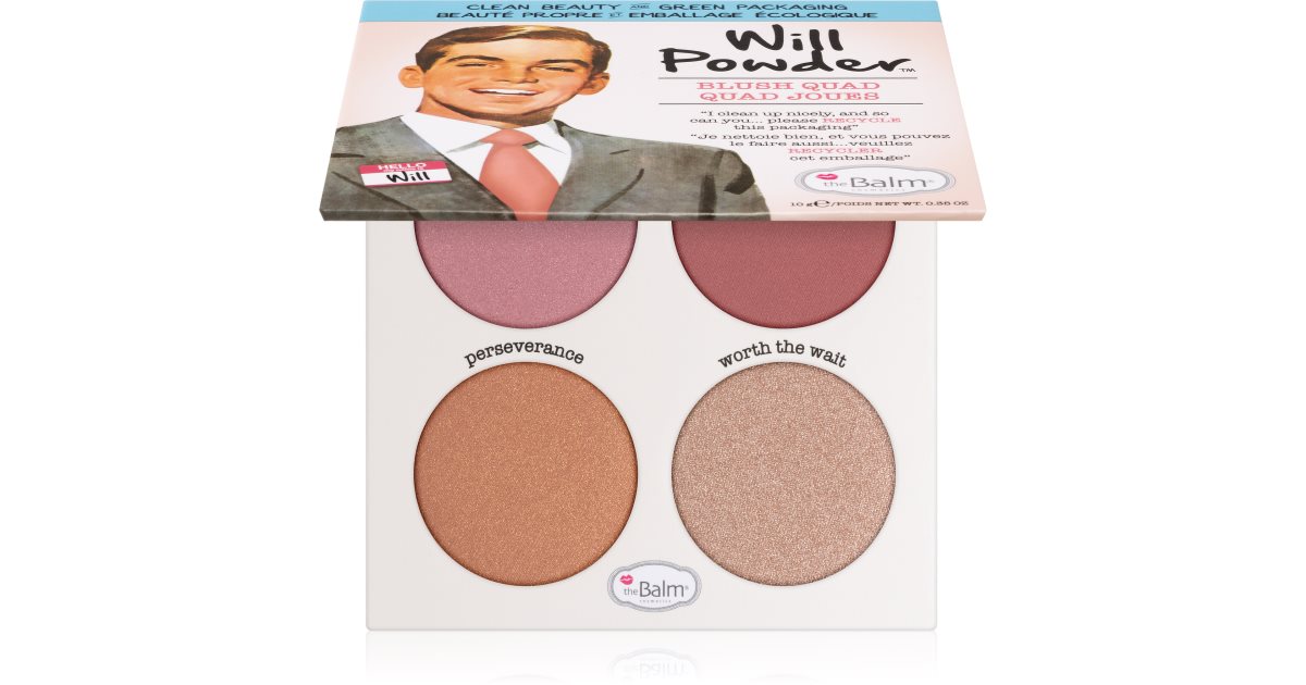 theBalm Will Powder® poskipuna ja luomivärit yhdessä | notino.fi
