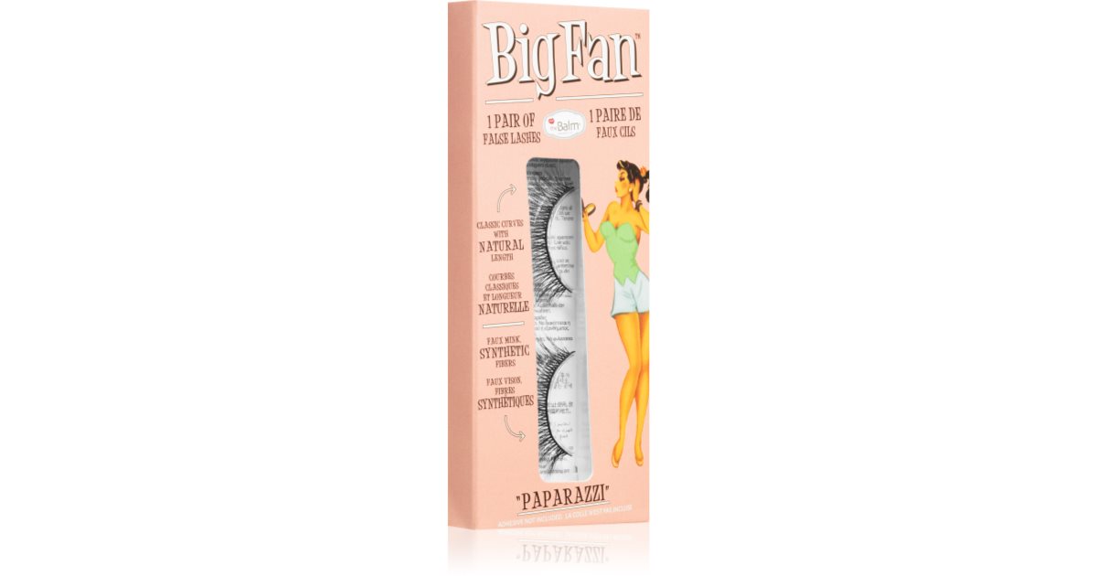 theBalm Big Fan™ Paparazzi Lashes Kunstripsmed | notino.ee